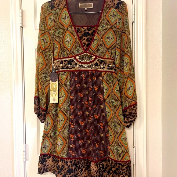Double D Ranch | Dresses | Double D Ranch Dress With Leopard Sash ...
